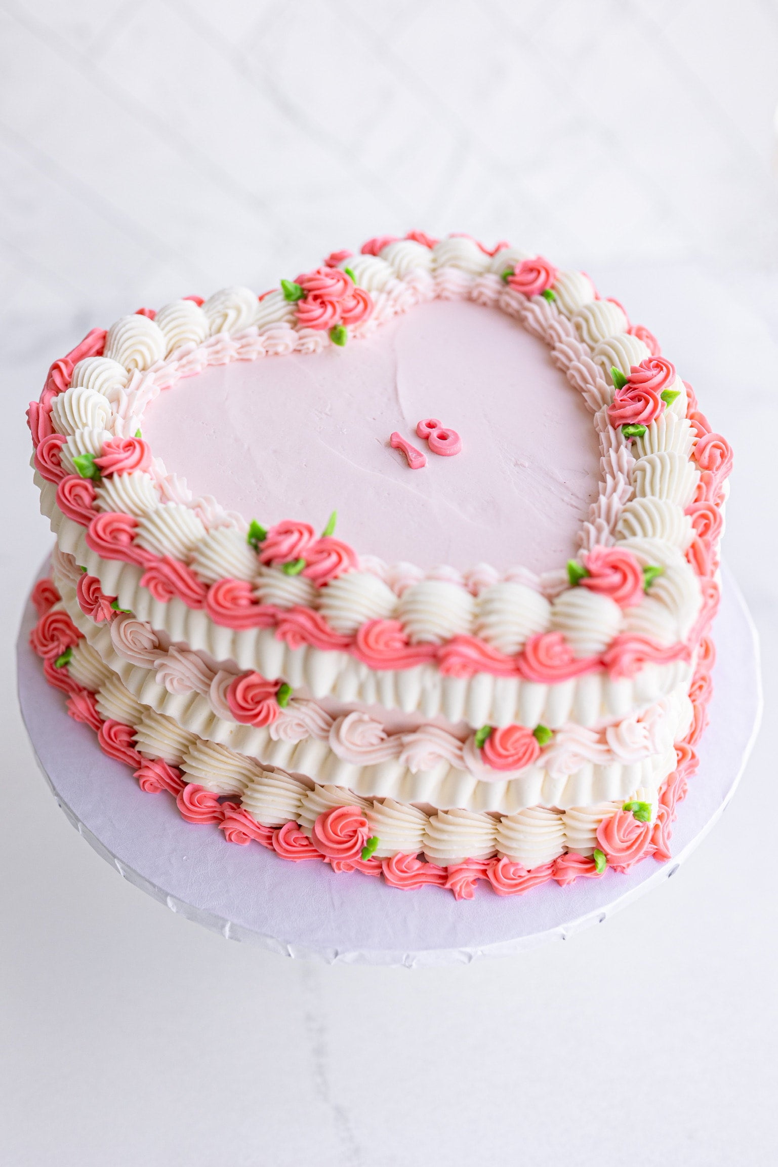 Bridgerton Heart Cake | Hapa Bakery