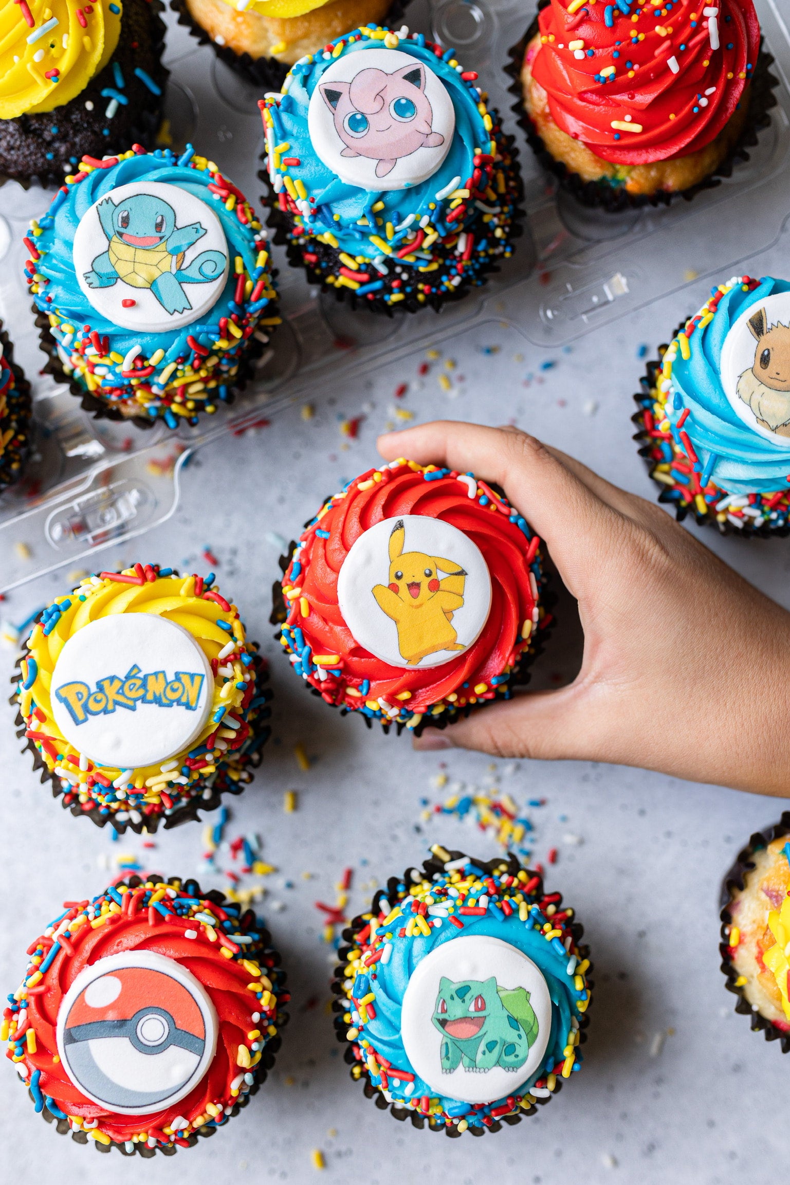 Pokemon Cupcakes | Hapa Bakery