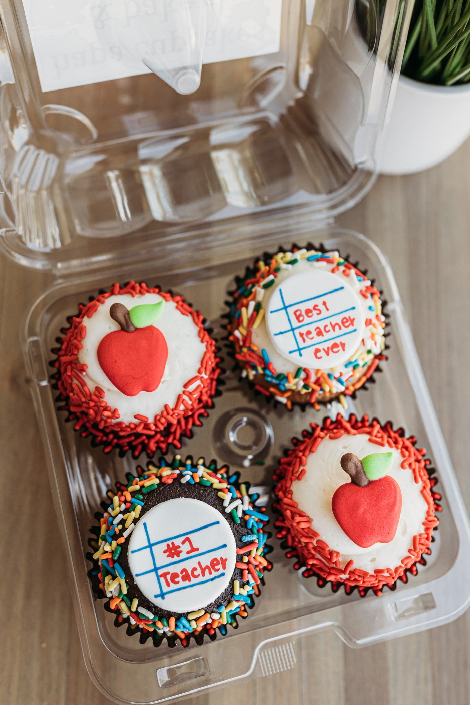 Teacher Appreciation Cupcakes | Hapa Bakery