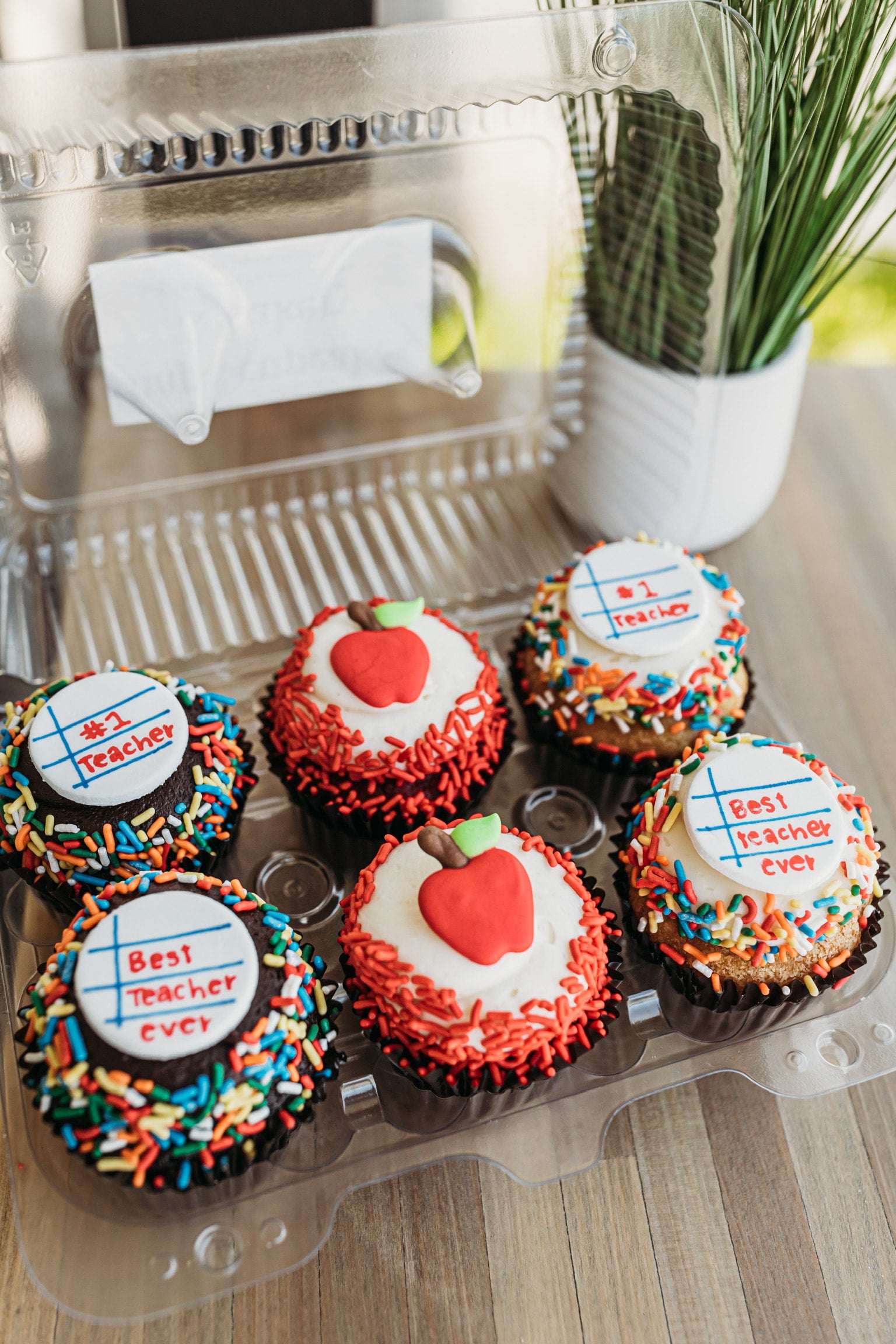 Teacher Appreciation Cupcakes | Hapa Bakery