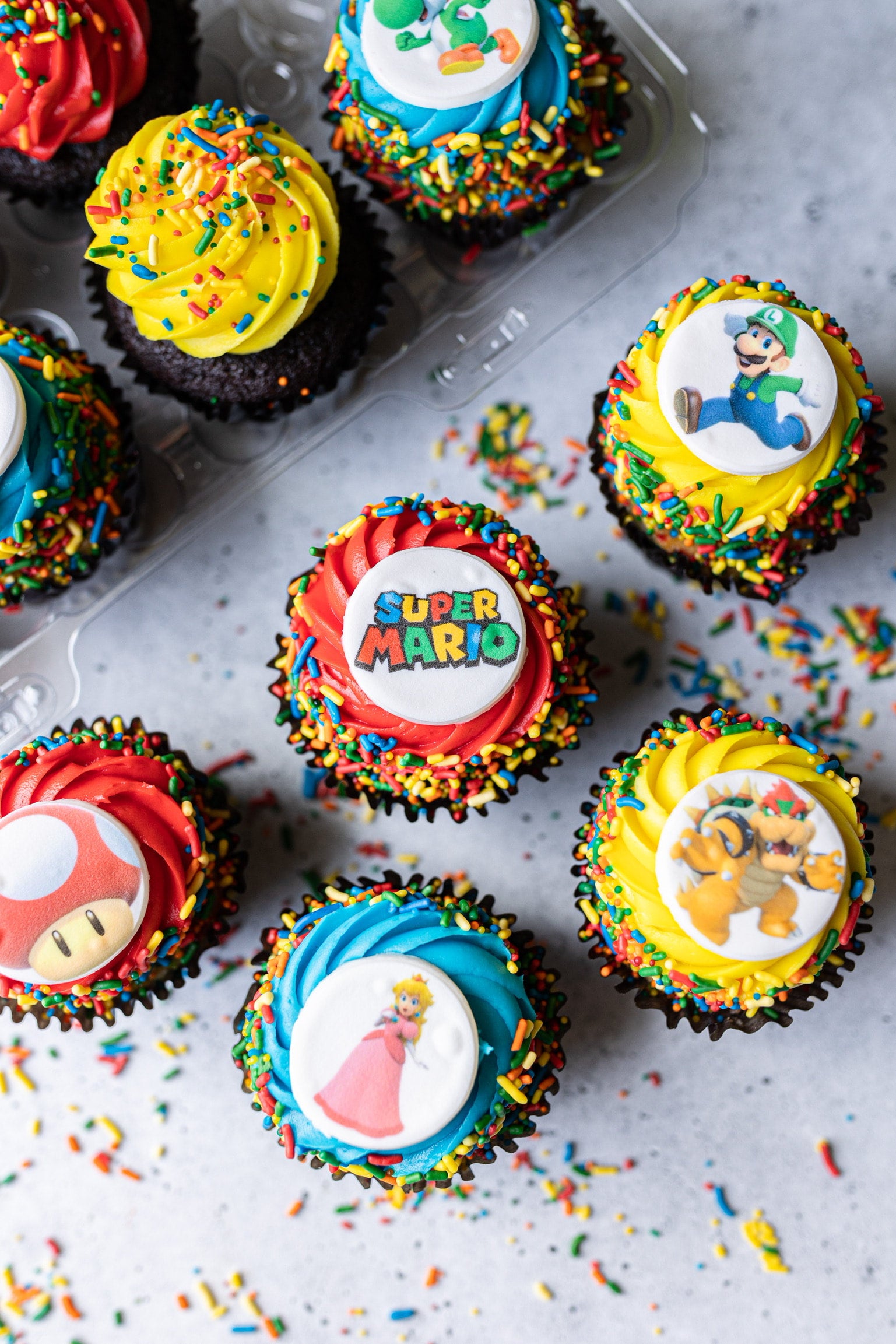 Super Mario Bros Cupcake | Hapa Bakery