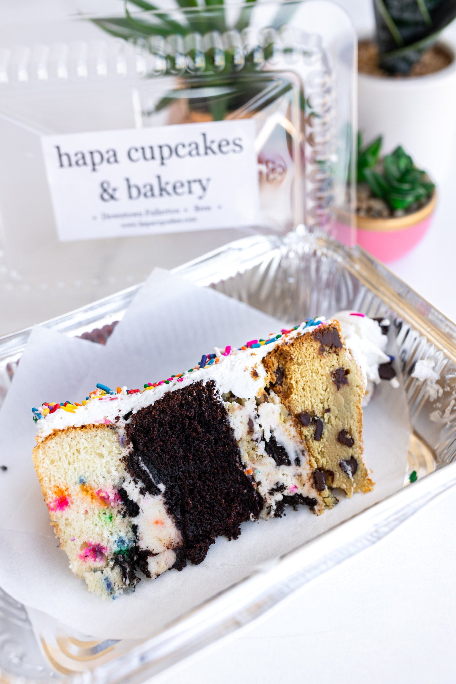 Hapa Lush Triple Layer Cake | Hapa Bakery